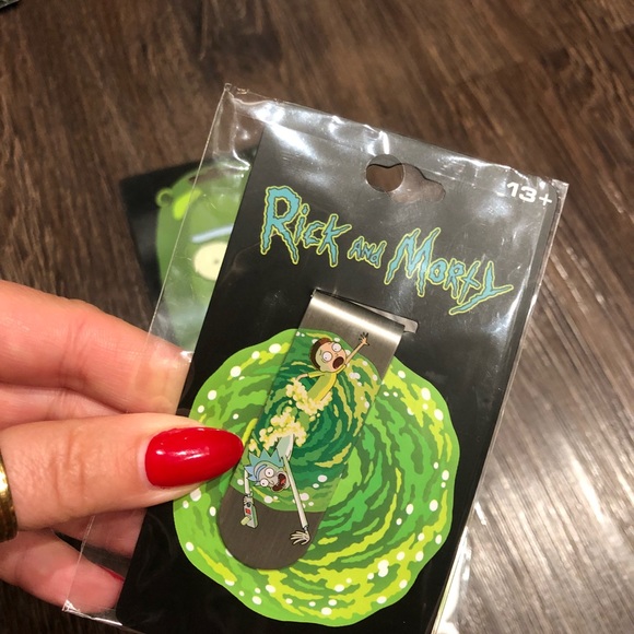 Ripple Junction | Accessories | Rick And Morty Money Clip Bundle New ...